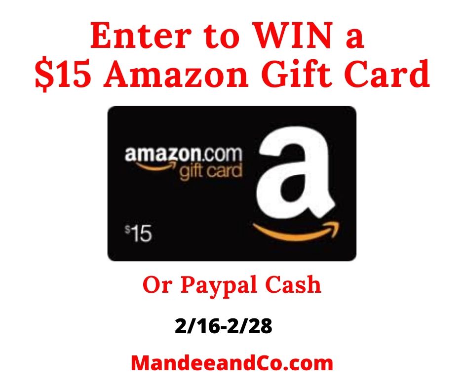 Enter To WIN A 15 Amazon Gift Card Mandee Co 